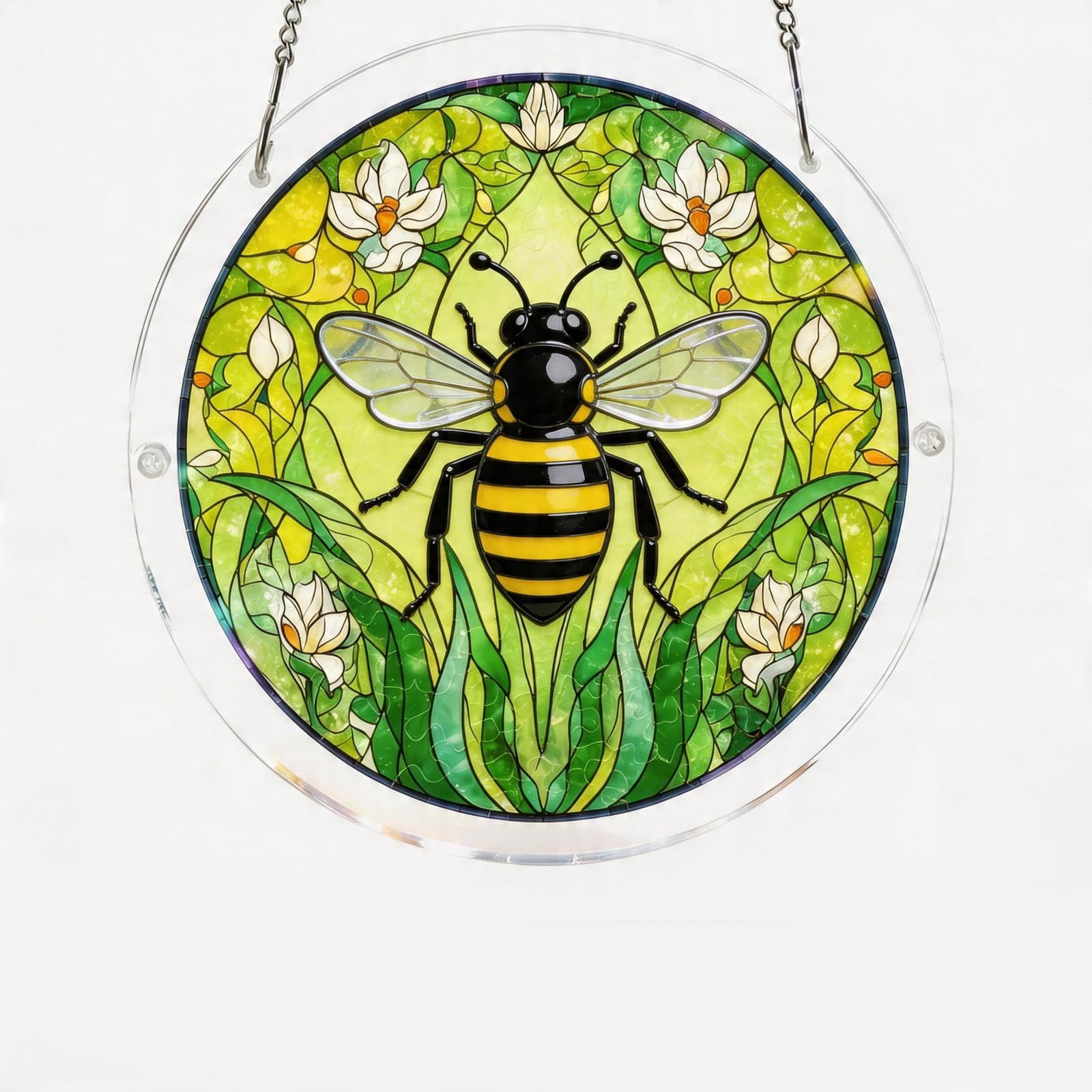 Click here for Lwvith 7 Inch Acrylic Puzzles Suncatcher Window Ha... prices