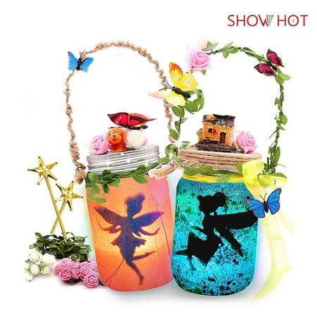 NETSENG Fairy Lantern Craft Kit - Gift for Kids Girls - Remote Control ...