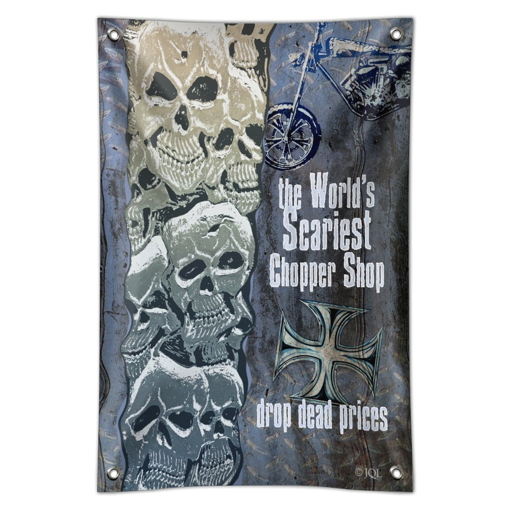 World's Scariest Chopper Shop Drop Dead Prices Biker Home Business ...