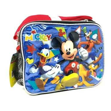Disney Mickey Mouse Insulated School Lunch Bag with Shoulder Strap ...