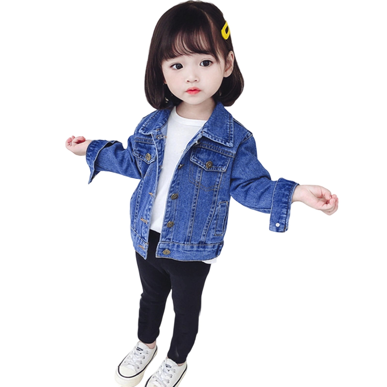 Click here for Tievosa Stylish Girls Denim Jacket Fashion Casual... prices