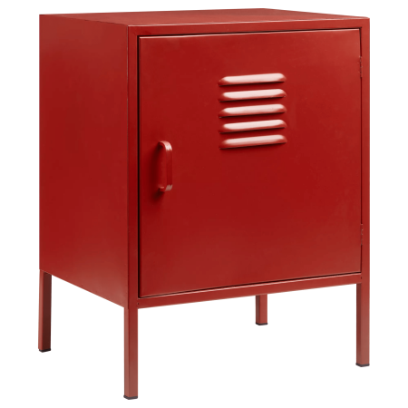 Bouclair Red Metal Locker Side Table - Walmart.ca