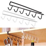 LYUMO Mug Cup Hook Under Cabinet Hooks No Drilling Kitchen Utensil ...