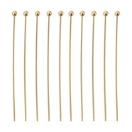 60Pcs Silver Flat Head Pins 24 Gauge 925 Sterling Silver Flat Coin Head Pins Jewelry Findings ...