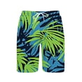 CLOISE Mens Beach Shorts with Pockets Big and Tall Drawstring Quick Dry ...