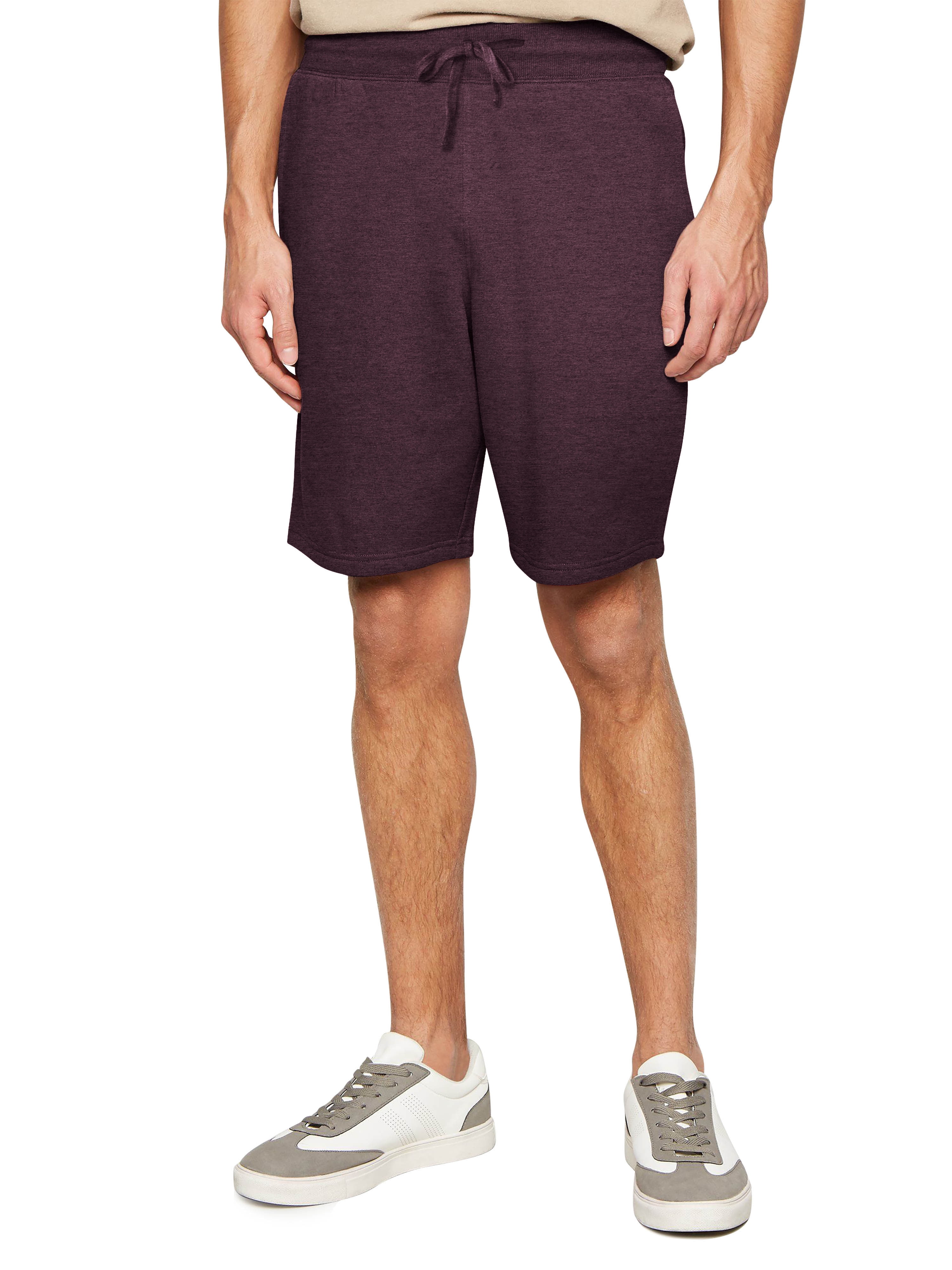Ma Croix Men's Premium Cotton Sweat Shorts with Drawstring Classic Fit ...