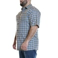 Wrangler Men's Big and Tall Plaid Woven Shirt ,Big Size Up To 6XL And ...