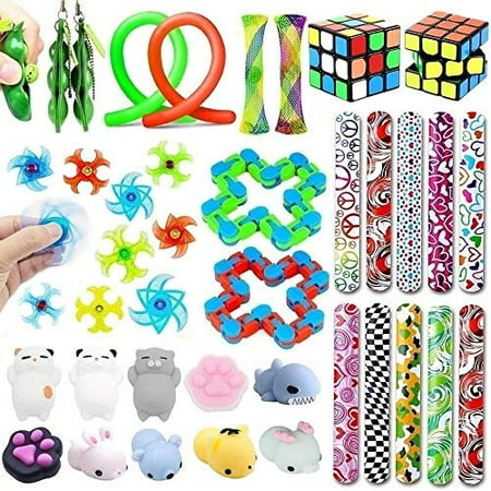 Fidget Toys Bundle Sensory Toys Set, Sensory Fidget and Squeeze Widget ...