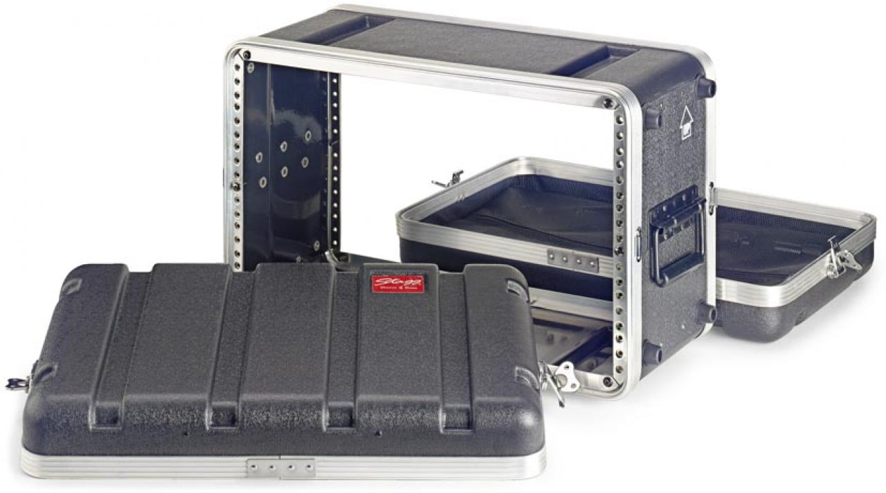 Stagg ABS-6US Shallow Hard Case for 2-Unit Rack - Walmart.com