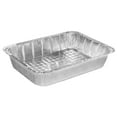 Mainstays Lasagna Pan with Lid 2 Count for Home or Take-Out Containers ...