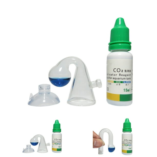 CO2 Indicator Liquid Solution Aquatic CO2 PH Detector liquid Fish tank ...
