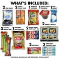 Fun Flavors Healthy Snack Packs - College Essential Sampler Bundles, 40 ...