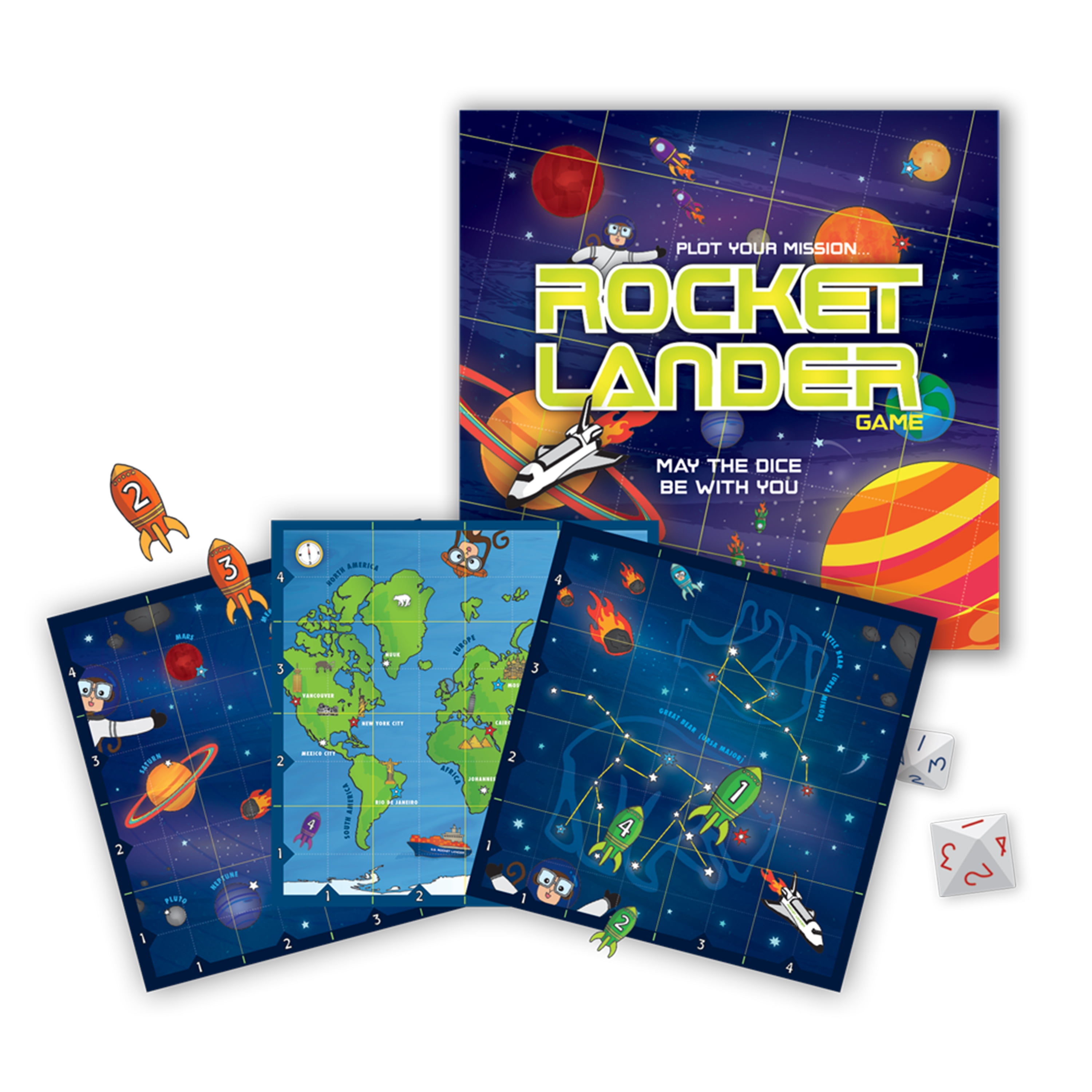 Griddly Games - Rocket Lander Game - Walmart.com - Walmart.com