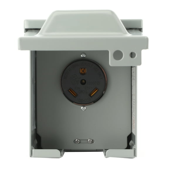 Locking Outdoor Outlet Cover