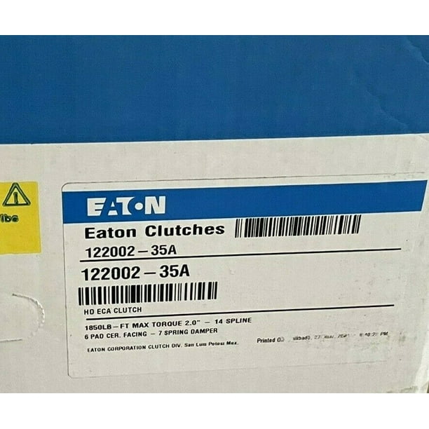BRAND NEW Genuine Eaton Clutch Assembly Part #122002-35A Automated ...