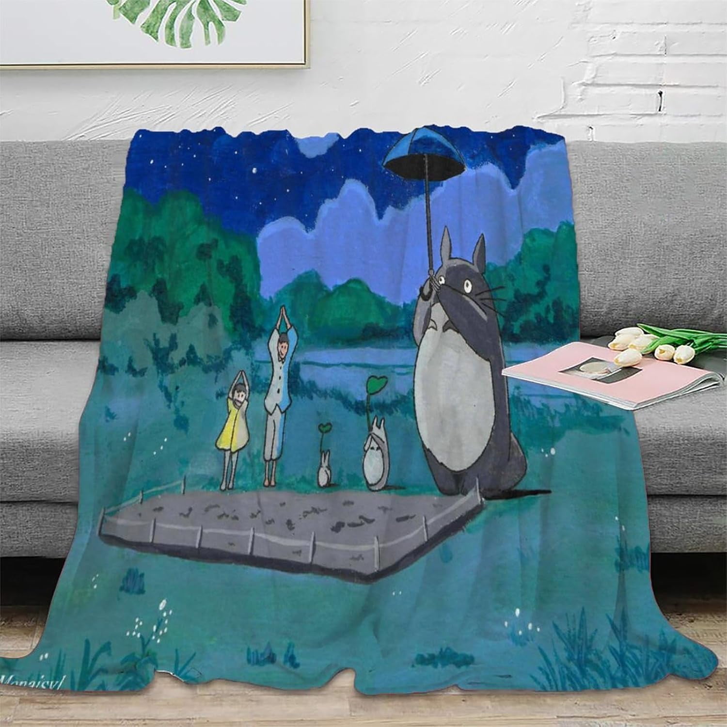 Click here for Officials Flannel Blanket 3d My Neighbour Totoro F... prices