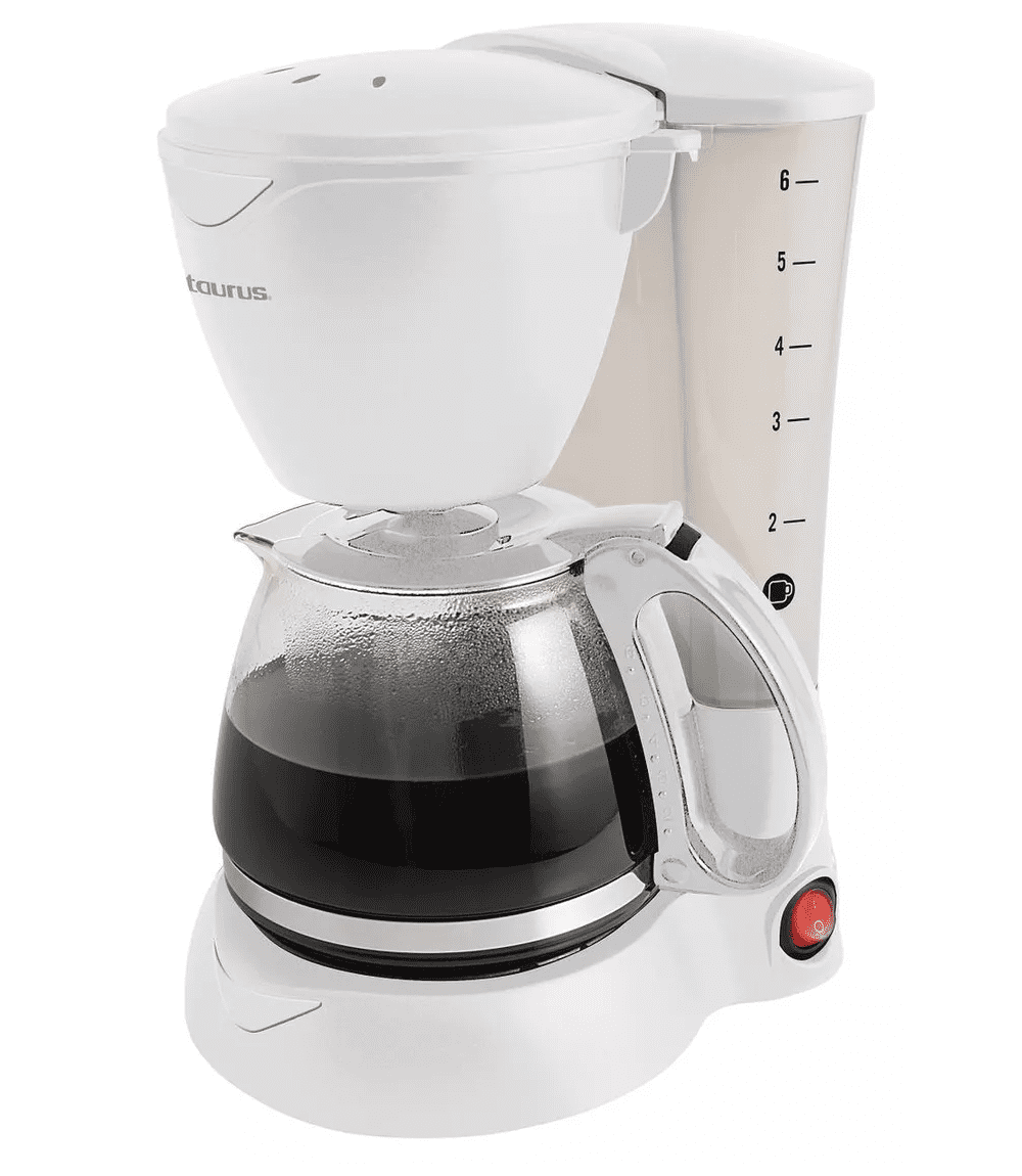 Cafetera Taurus De Goteo Coffeemax C6t 6 Tazas Blanco | Bodega Aurrera ...