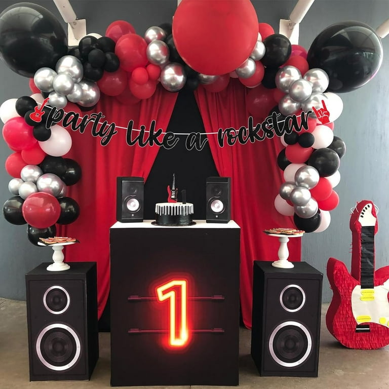 Rockstar Party Centerpieces Amazon.com: Rock And Roll Themed Birthday