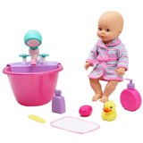 Gi-Go Dolls Dream Collection: 14" Bath Time Fun Set, Toddler's Water ...