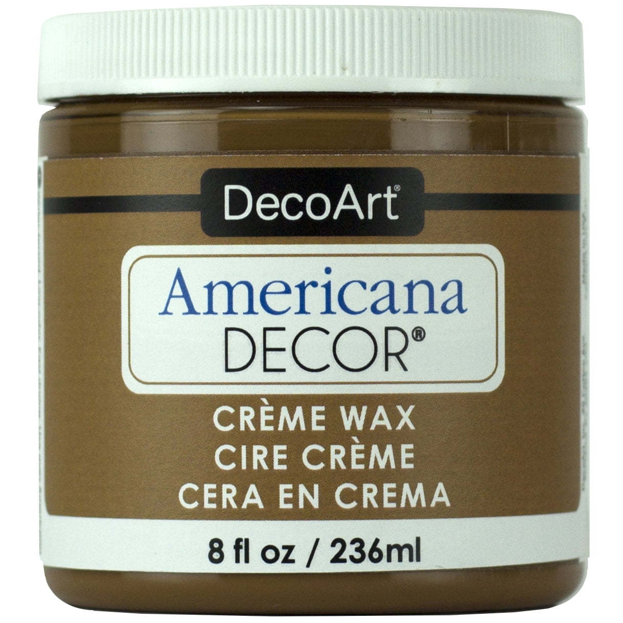 DecoArt Americana Decor Creme Wax, 8 oz. Golden Brown - Walmart.com