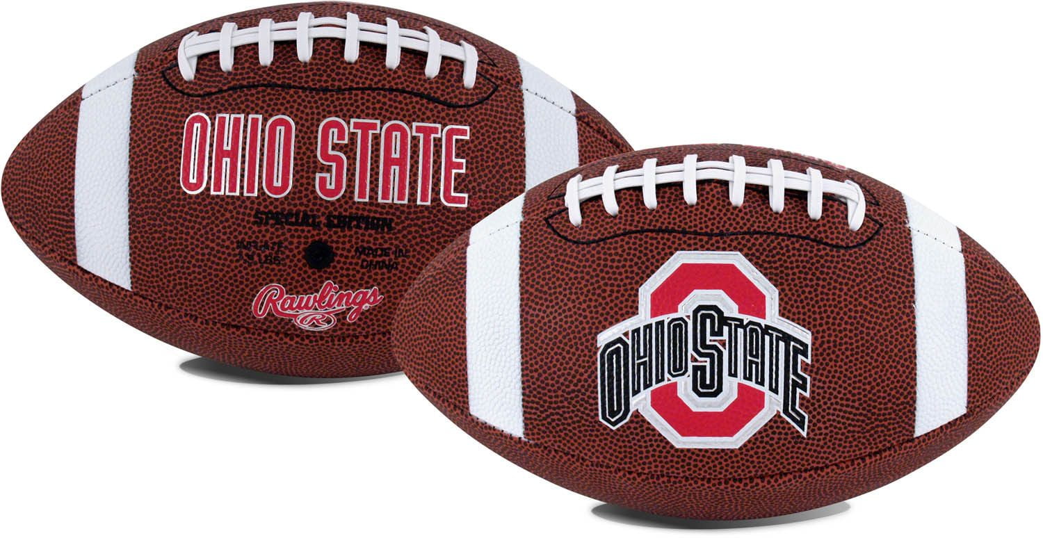 Rawlings Ohio State Buckeyes Game Time Full-Size Football - Walmart.com