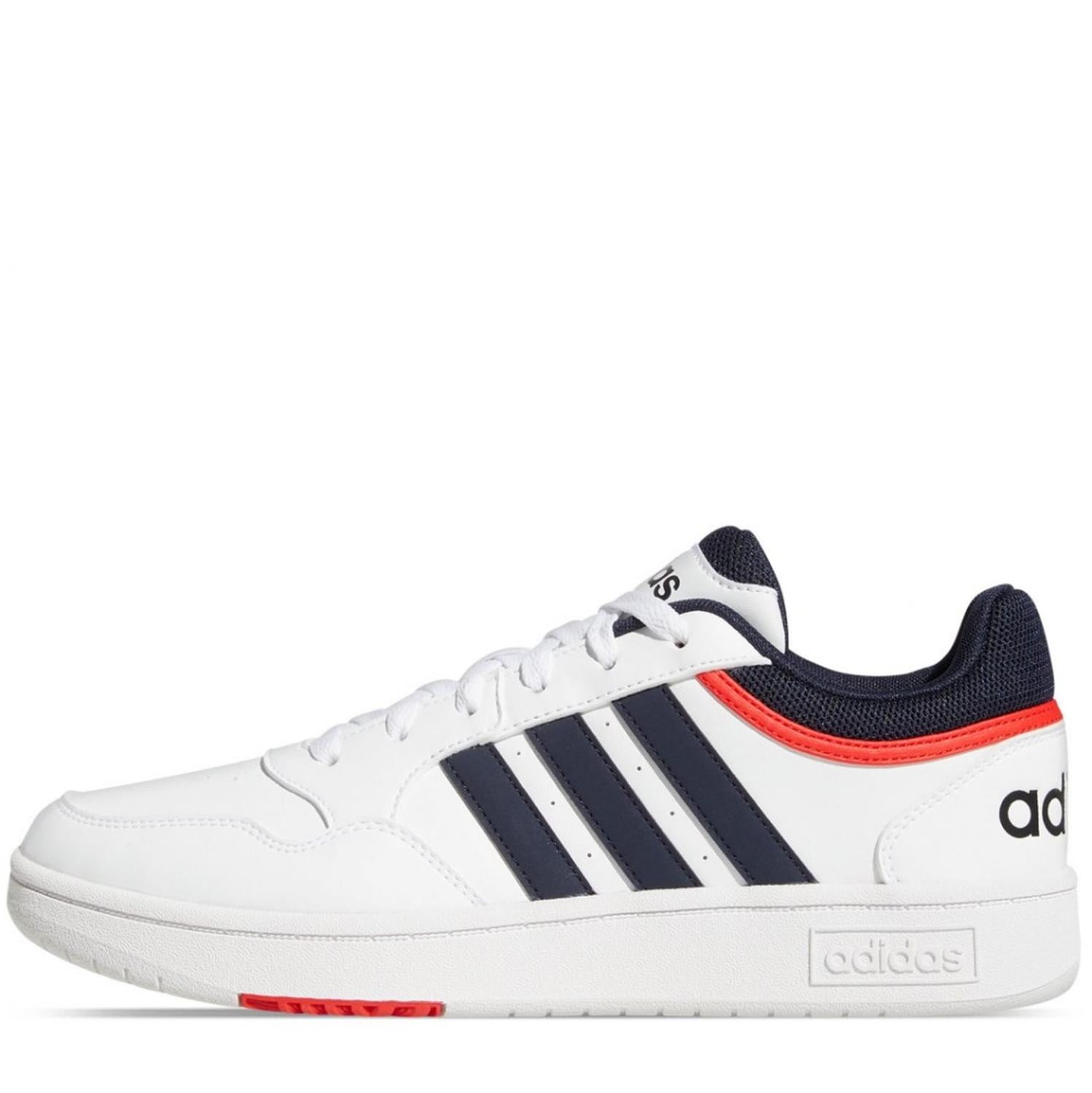Tenis Adidas Hombre GY5427 Blanco 25 cm Adidas Hoops 3.0 Low | Bodega ...