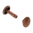 Double Cap Rivet, Antique Copper, Solid Brass-LL (100 sets per bag ...