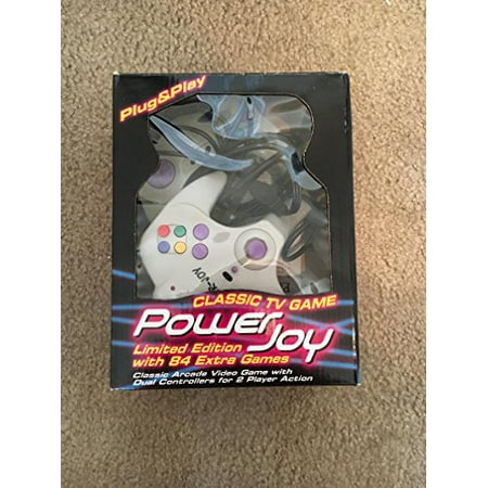 Power Joy Classic TV Game Limited Edition with 84 Extra Games & Plays ...