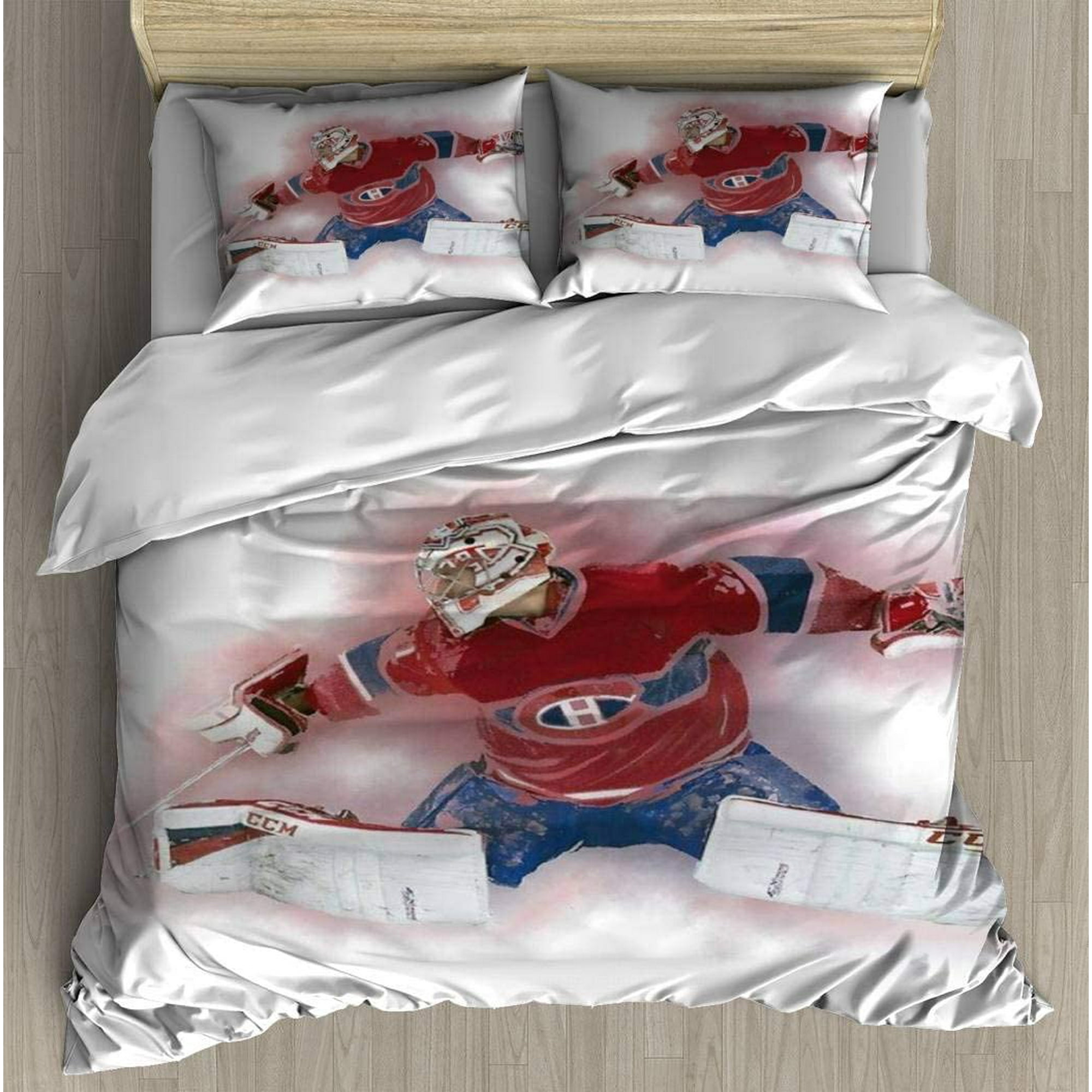 Click here for Laicaiw Duvet Cover Montreal Canadians Bedding Set... prices