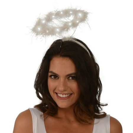 Light-up Angel Halo Headband; White LED Angel Halo | Walmart Canada