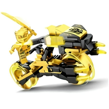 4 Types In 1 Ninja Dragon Assembly Warrior Robot Model Figures Building ...