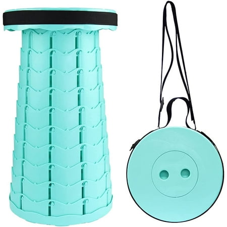 Upgraded Folding Step Stool Portable Telescoping Stool Collapsible ...