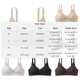 ATOYSOY Bras for Women Adjustable Thin Strap V Neck Lace Fringe ...
