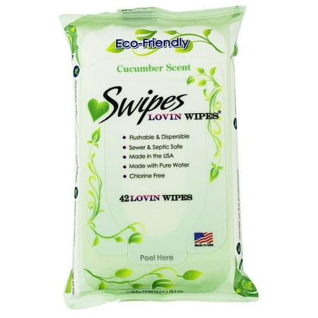 Swipes - Lovin Wipes Cucumber - 42 Count | Walmart Canada