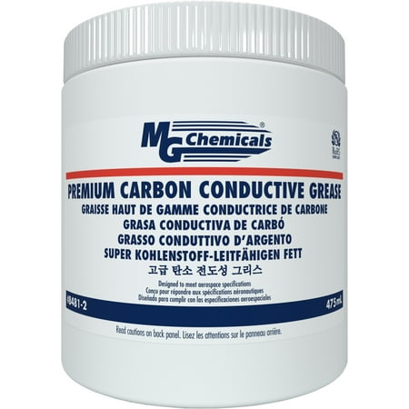 MG Chemicals 8481-2 Premium Carbon Conductive Grease, 16 fl. oz., Black ...