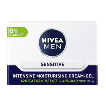 Nivea Men Sensitive Face Moisturizer with SPF 15 - Calming Care, Sunscreen, Hydration - Walmart.com