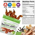 Free Shipping! Wicked Cutz Premium Uncured Tender Bacon Jerky, High ...