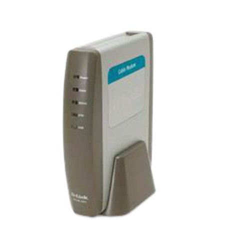 D-Link DcM-201 USB/Ethernet cable Modem, DOcSIS 1.1 certification ...