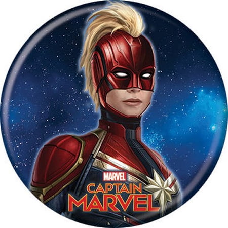 Marvel Captain Marvel Starforce Licensed 1.25 Inch Button 87311 ...