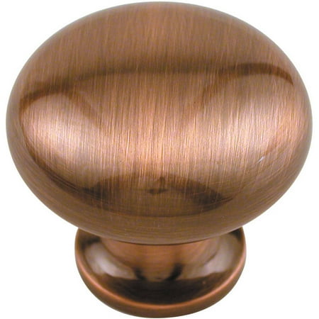 Ultra Hardware 41752 1-1/4" Round Polished Antique Copper Cabinet Knob ...