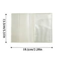 Agiufgs Passport Cover PVC, Thick Multi-Card Slot Design, for Travel ...
