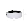 Rechargeable Eye Massager With Heat And Compression Relief For Migraines Eye Strain Dark