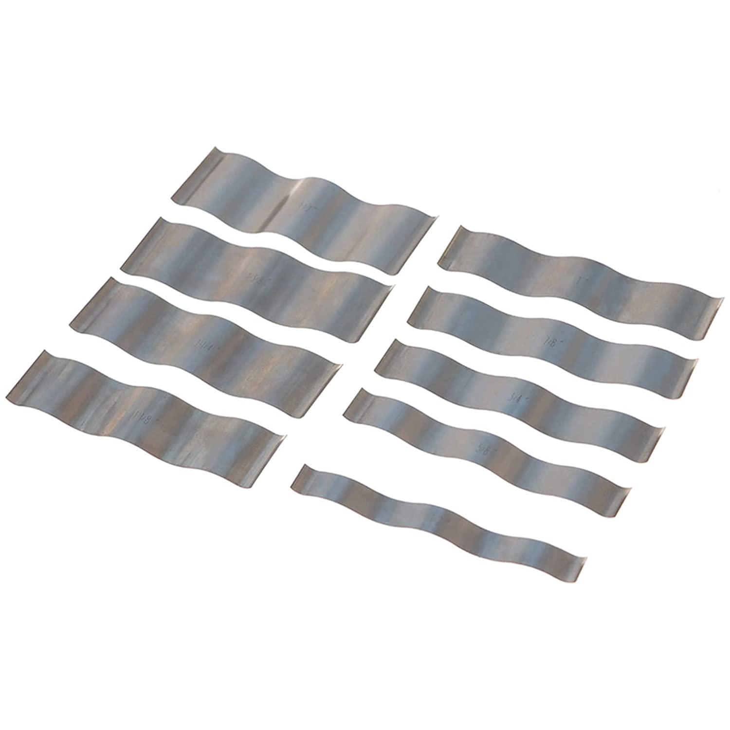waltyotur 1/8 Inch Wavy Steel Parallel Set, Parallel Blocks Set of 9 ...