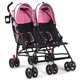 Baby-joy Foldable Twin Baby Double Stroller Kids Ultralight Umbrella ...