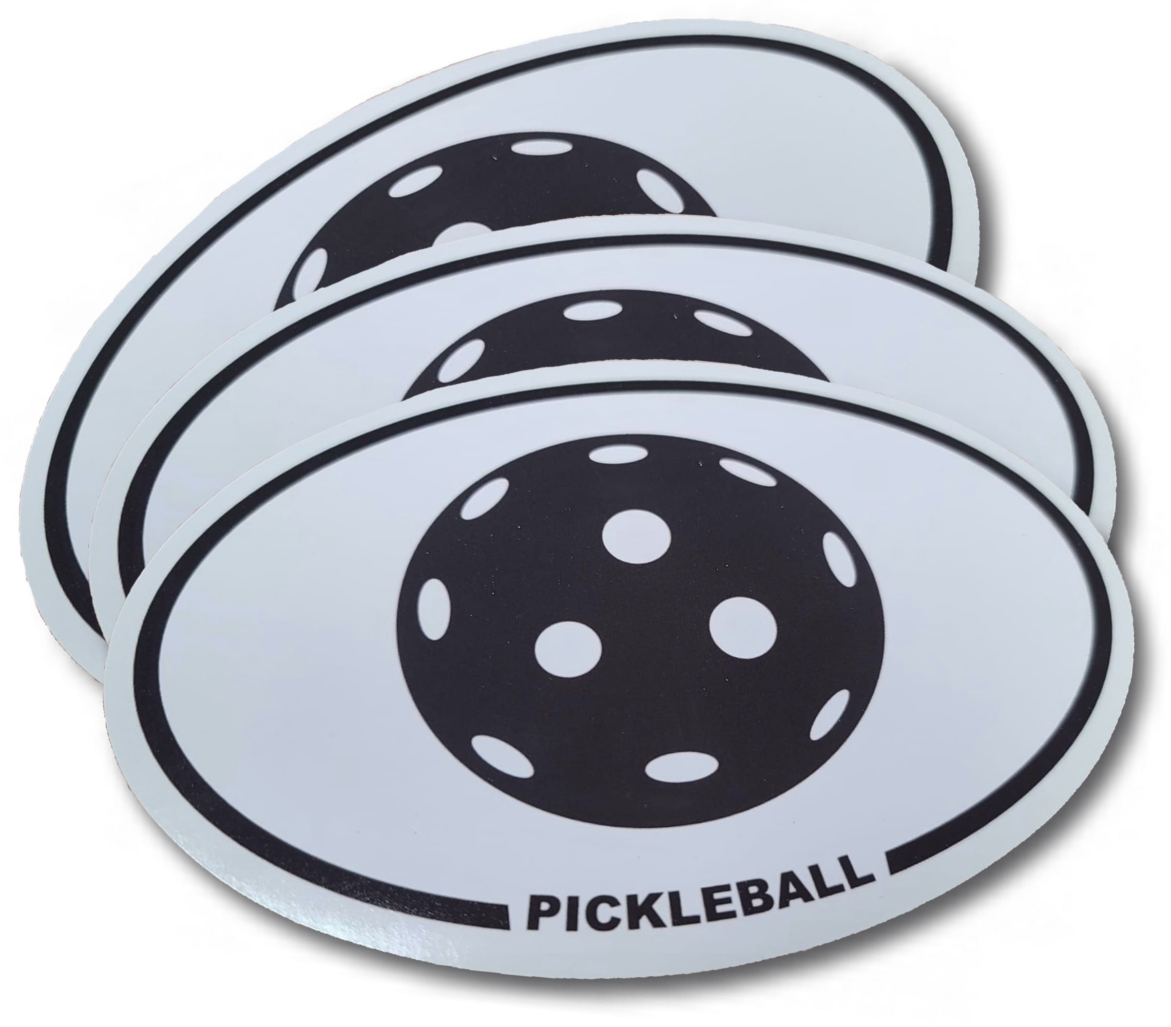 Pickleball Bumper Stickers (3 pack) - Walmart.com