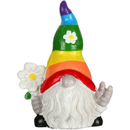 Magic Garden Gnome Resin Statue,Funny Dwarf Resin Statue Collectible ...