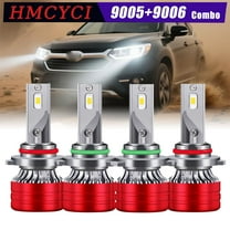 For Dodge Charger 2006,2007,2008,2009,2010 High Low Beam 9005 9006 LED ...