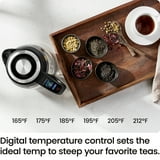 Chefman Lightning 1.8L Custom-Temp Electric Kettle, 1750W with Tea Infuser - Stainless Steel ...