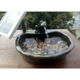ASC Terracotta Sundance Ceramic Solar Water Fountain - Walmart.com
