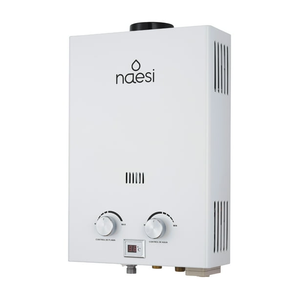 Calentador De Agua 12 Litros De Paso Naesi AN202 Dos Regaderas, Para ...